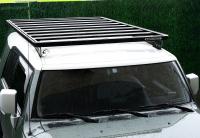 China 2235x1380mm Aluminum Alloy Roof Rack for Toyota FJ 4x4 Off Road Durable 200kg Capacity for sale
