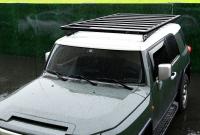 China 2235x1380mm Aluminum Alloy Roof Rack for Toyota FJ 4x4 Off Road Durable 200kg Capacity for sale
