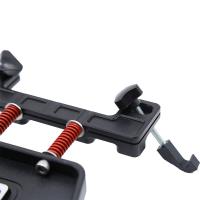 China Black Aluminum Alloy Center Console Bracket Mobile Phone Holder for GWM Tank 300 250x242x70mm for sale
