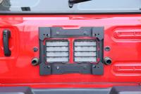 China Aluminum Alloy Tail Gate Storage Box for Jeep Wrangler JL JK 700x450x317mm for sale
