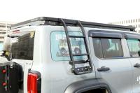 China Aluminum Alloy Car Side Ladder Electrophoresis Roof Rack 833x400x261mm for Tank 300 for sale