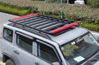 China Customized Car Roof Racks for Toyota Everest 2023 1400x1320x55mm Aluminum Alloy for sale