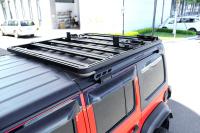 China Customized Aluminum Alloy Roof Racks for Toyota Hilux 2023 4x4 Offroad Accessories 1500x1300mm for sale