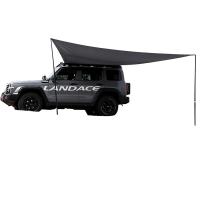 China Oxford Fabric Car Side Awning 4x4 Rooftop Tent Awning Waterproof 5m x 3m for sale