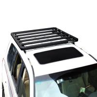 China AL6063 Off Road Roof Rack Basket for Toyota Land Cruiser LC200 1800x1250x55mm 200kg Capacity for sale