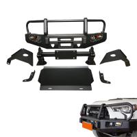 China Stainless Steel Front Bumper for Toyota 4Runner 175x40x50mm Black Protection for sale