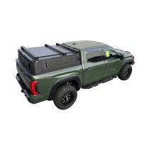 China Aluminum Alloy Hard Tonneau Cover for Toyota Tundra 2023 1800x1800x700mm 85kg for sale