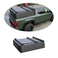 China Aluminum Alloy Hard Tonneau Cover for Toyota Tundra 2023 1800x1800x700mm 85kg for sale