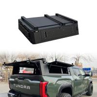 China Aluminum Alloy Hard Tonneau Cover for Toyota Tundra 2023 1800x1800x700mm 85kg for sale