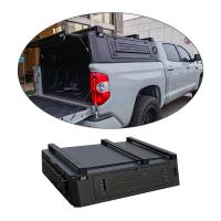 China Aluminum Alloy Hard Tonneau Cover for Toyota Tundra 2023 1800x1800x700mm 85kg for sale