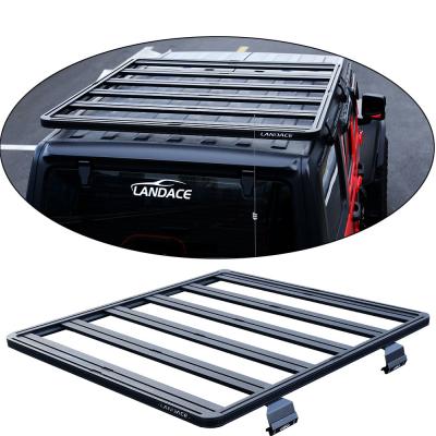 China Anti-Corrosion Aluminum Roof Rack for Jeep Wrangler JK JL JT 1500x1300mm for sale