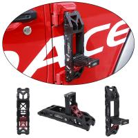 China Aluminum Alloy Folding Foot Pedal Side Step for Jeep Wrangler JL 4x4 Off Road 380x140x90mm for sale
