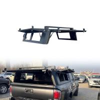 China Tacoma Truck Bed Cover 4x4 Semi High Pickup Canopy 1750x1250x300mm Steel Black for sale