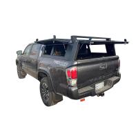 China Tacoma Truck Bed Cover 4x4 Semi High Pickup Canopy 1750x1250x300mm Steel Black for sale