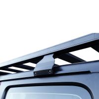 China Aluminum Alloy Car Roof Rack for Jeep Wrangler JK JL 1500x1300mm Cargo Basket Mount Kit for sale
