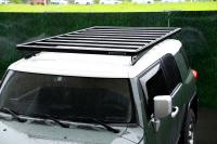China Aluminum Alloy Roof Rack for Toyota Land Cruiser FJ 4Runner 4x4 Low Profile 150kg for sale