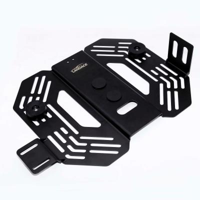 China Stainless Steel Roof Rack Mount Bracket 1200x470x325mm Universal Roof Box Brackets for sale