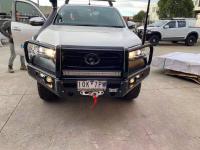 China Steel Powder Coated Front Bumper for Toyota Hilux EU ISO9001 3-5mm Off Road for sale