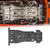 China ISUZU Dmax 2012-2016 8mm Aluminum Alloy Engine Under Cover Skid Plate Black for sale