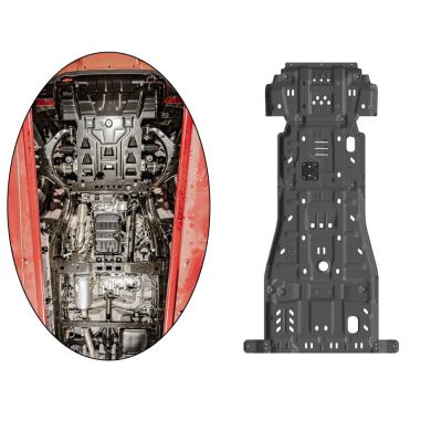China ISUZU MU-X 4x4 Underbody Protection 4mm Magnalium Bash Plates Skid Plate Set for sale
