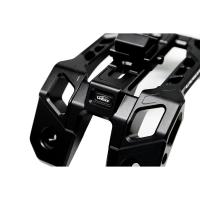 China JEEP Wrangler JL A Pillar Hood Mount Light Brackets Aluminum Alloy 235x130x100mm for sale