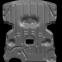 China 8mm Aluminum Alloy Underbody Skid Plate for BMW 2015-2016 Powder Coated for sale