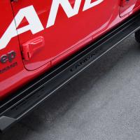 China Aluminum Alloy Side Rails and Protection Steps for Jeep Wrangler JL JK 1500mm for sale