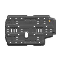 China Mitsubishi Pajero V93 V97 5.0mm Magnesium Underbody Chassis Guard Board Full Skid Plate for sale
