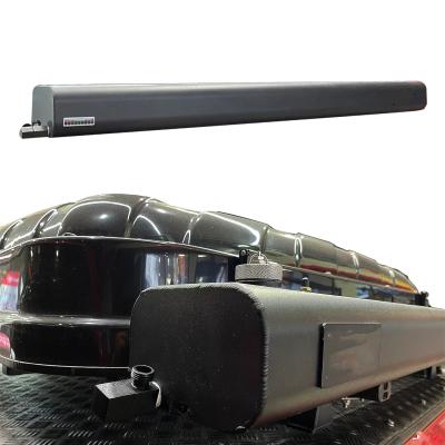 China 4x4 Car Roof Water Tank 1450x178x120mm Solar Shower for Outdoor Camping for sale
