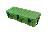 China Heavy Duty 110L Plastic Roof Storage Box 1200x470x325mm for 4WD SUV for sale