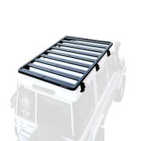 China Aluminum Roof Rack for Pickup Trucks 2160x1320x55mm Black Powder Coat for sale