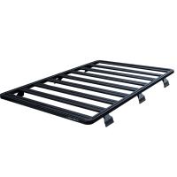 China Aluminum Roof Rack for Pickup Trucks 2160x1320x55mm Black Powder Coat for sale
