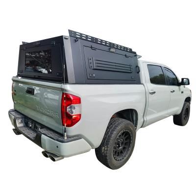 China Carbon Steel Truck Bed Hardtop Canopy for Toyota Tundra 4x4 Pickup 117kg for sale