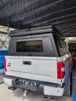 China Carbon Steel Truck Bed Hardtop Canopy for Toyota Tundra 4x4 Pickup 117kg for sale