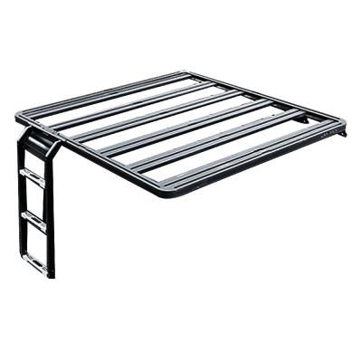 China Aluminum Alloy Roof Rack for Jeep Grand Cherokee L 2021-2022 1500x1200mm Black for sale