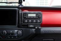 China Customized Detachable Hard Top Switch Panel for Jeep Wrangler JK 2007-2018 4x4 Aluminum Alloy 199x201x78mm for sale