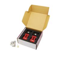 China Jeep Wrangler JK JL Hood Latch Locking Catch Assembly CNC Aluminum Alloy 2-Piece Set for sale