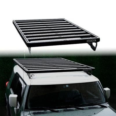China Aluminum Alloy Roof Rack for FJ Cruiser 1500x1200x55mm 23.5kg Capacity Universal Vehicle Accessories for sale