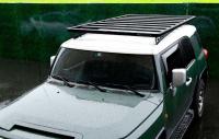 China Aluminum Alloy Roof Rack for FJ Cruiser 1500x1200x55mm 23.5kg Capacity Universal Vehicle Accessories for sale