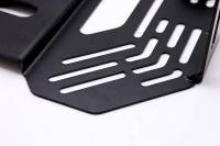China Stainless Steel Roof Box Storage Brackets for Jeep Wrangler 504x360x134mm 6kg Set for sale