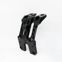 China CNC Machined Aluminum Light Mounting Brackets for Jeep Wrangler JL 2018-2022 235x130x100mm for sale
