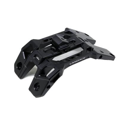 China Hard Anodized Aluminum Alloy A-Pillar LED Light Bracket for Jeep Wrangler JL 236mm for sale