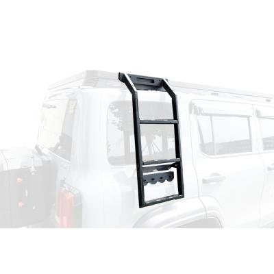 China Tank 300 Side Ladder Retrofit Kit Black Carbon Steel Roof Rack 840x400x320mm 10kg for sale