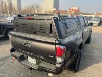 China Adjustable Aluminum Alloy Bed Canopy for Toyota Tacoma Short Bed 169x163x69mm Black Powder Coated for sale