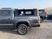 China Adjustable Aluminum Alloy Bed Canopy for Toyota Tacoma Short Bed 169x163x69mm Black Powder Coated for sale