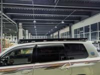 China Low Profile Roof Rail Rack for Toyota Land Cruiser LC200 Prado SUS304 200kg Capacity for sale
