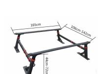 China High Strength Aluminum Off Road Truck Bed Rack Roll Bar for Jeep Gladiator JT 1200mm for sale