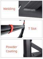 China High Strength Aluminum Off Road Truck Bed Rack Roll Bar for Jeep Gladiator JT 1200mm for sale