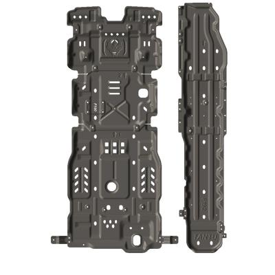 China Toyota Tundra Full Skid Plate 5mm Magnesium Underbody Chassis Guard 4x4 Engine Cover for sale