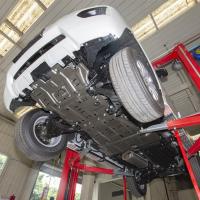 China Nissan Patrol Y62 Engine Skid Plate 5.0mm Magnesium Off Road Chassis Guard for sale